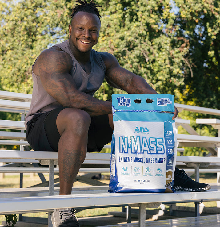 N-MASS Muscle Mass Gainer 15LB – ANSPerformance